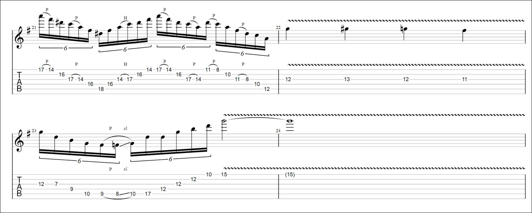 【TAB】Serrana / Jason Becker Sweep Arpeggios Practice ジェイソン･ベッカー セラーナ ...